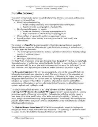 A theoretical superworm | PDF