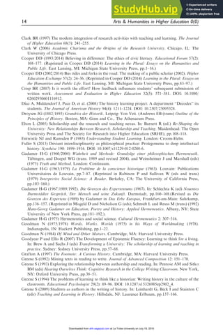 A (Theory And Pedagogy) Essay On The (History) Essay | PDF