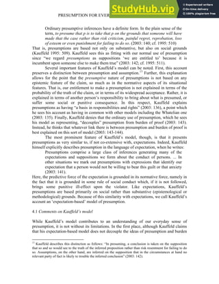 A Theory Of Presumption For Everyday Argumentation | PDF