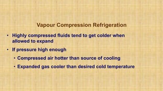 vapour compression refrigeration system | PPTX