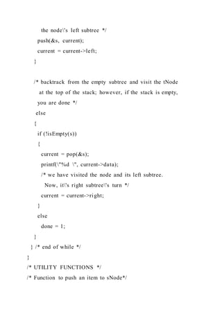 (a) There are three ways to traverse a binary tree pre-order, in-or.docx