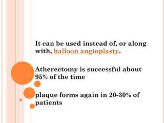 Atherectomy | PDF