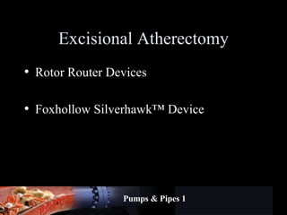 Atherectomy and Plaque Analysis, pumpsandpipesmdhc | PPT