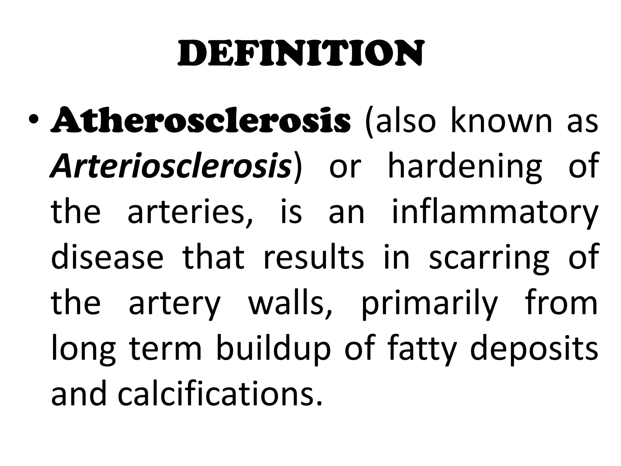Atherosclerosis | PPT