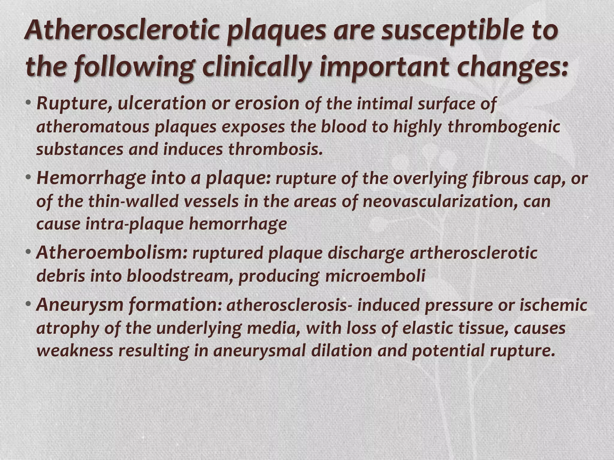Atherosclerosis | PPTX