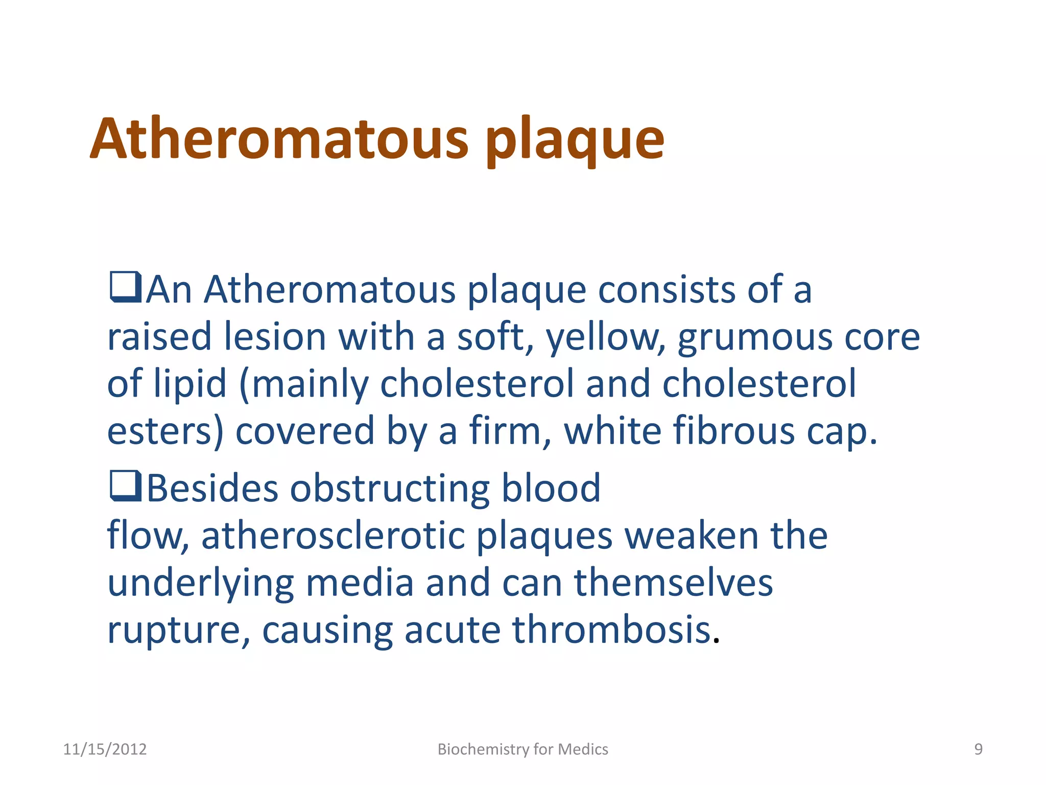 Atherosclerosis | PDF