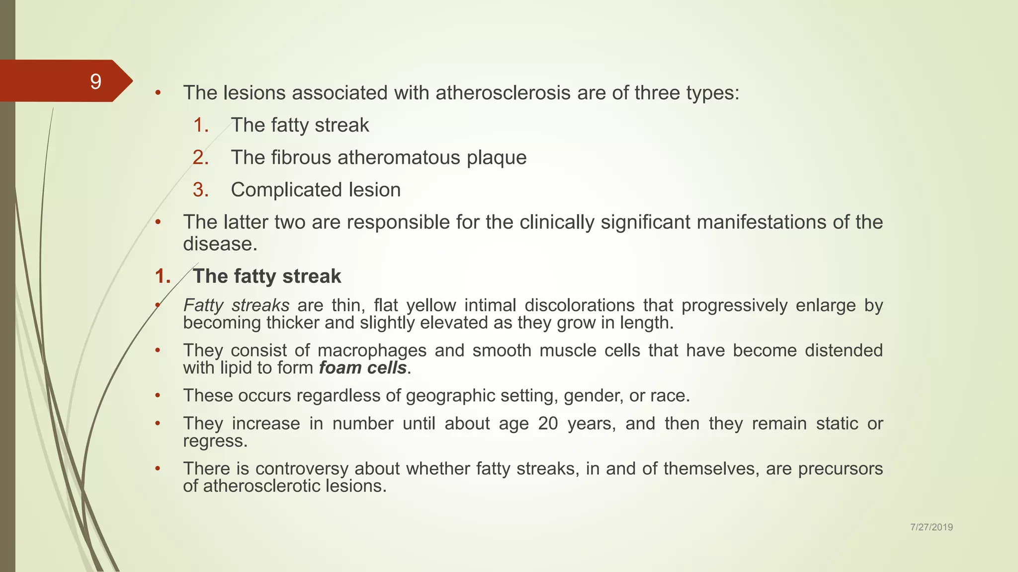 Atherosclerosis | PPTX