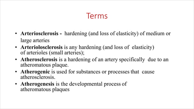 Atherosclerosis | PDF
