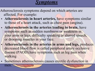 Atherosclerosis.pptx By Akshay Mistry .. | PPTX