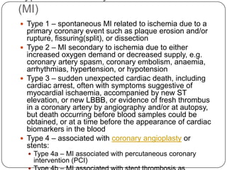 Atherosclerosis and myocardial infarction | PPTX