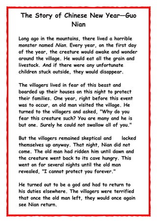 A the story_of_chinese_new_year | PDF