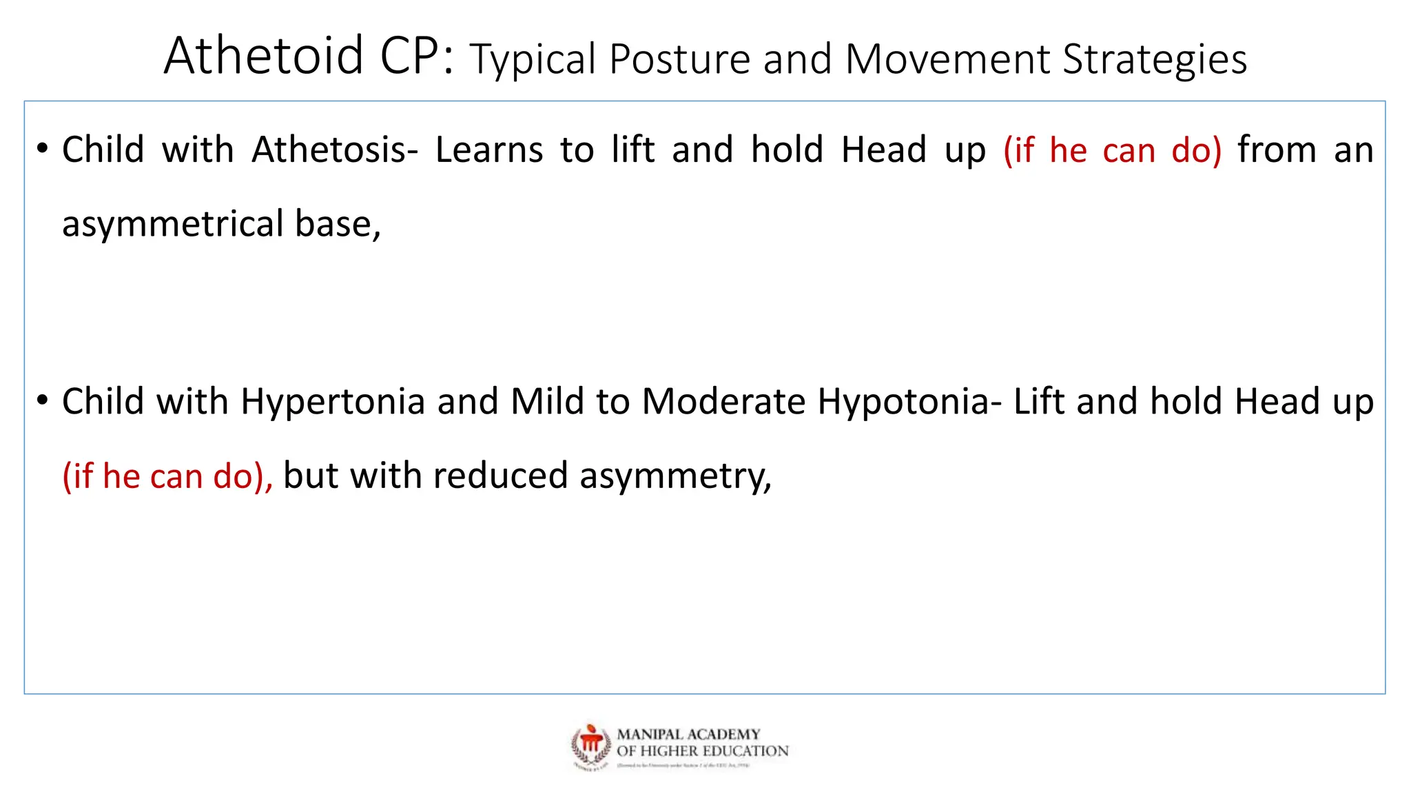 Athetoid CP- Therapy Strategies in CP.pptx