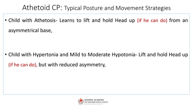 Athetoid CP- Therapy Strategies in CP.pptx