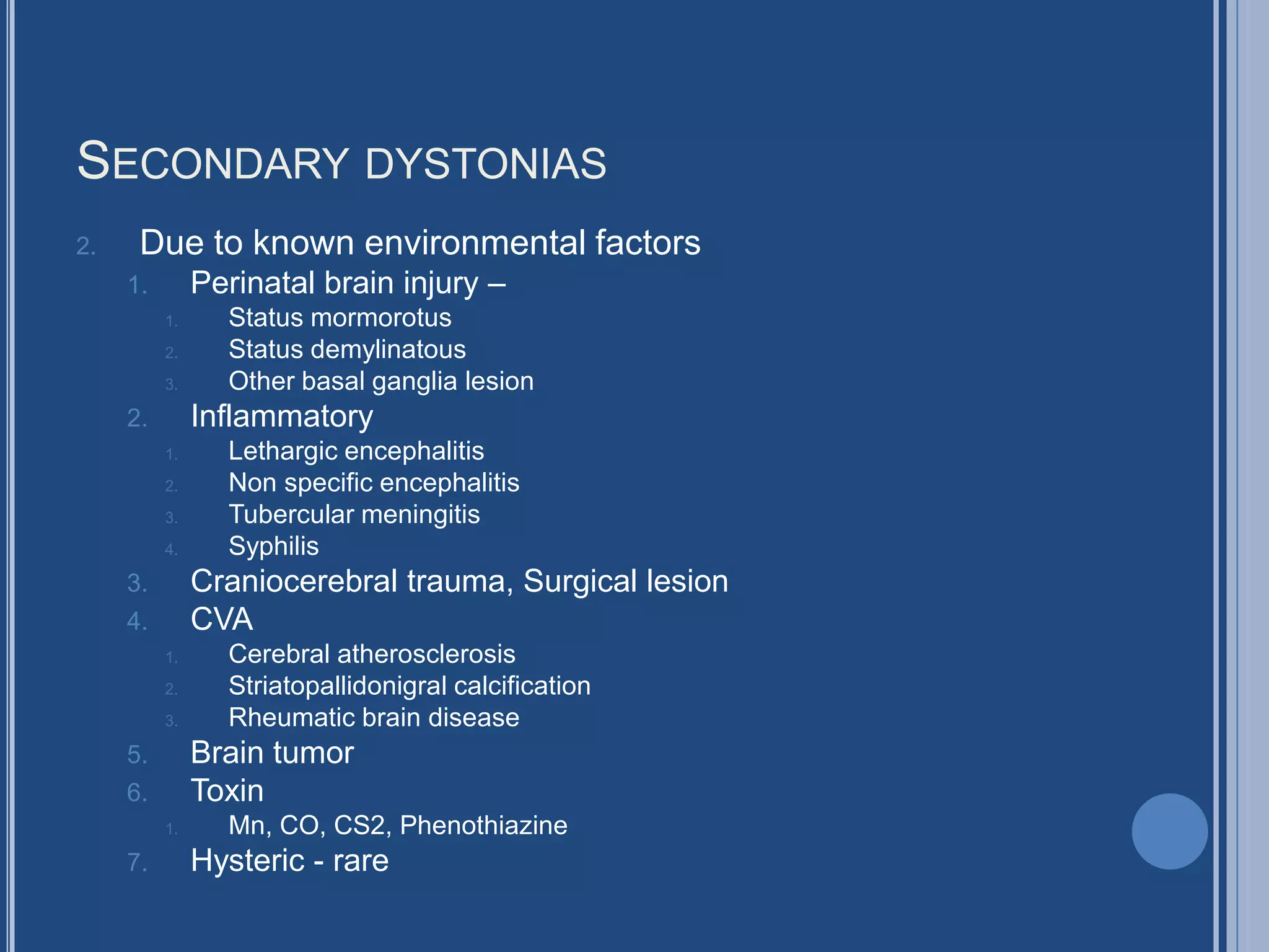Athetosis and dystonia | PPTX