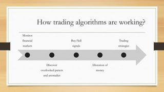 Algorithmic Tradiging and High Frequency Trading | PPTX
