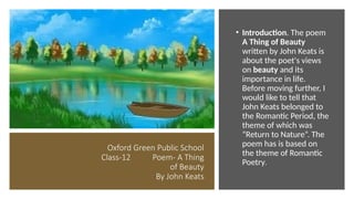 A Thing of beauty - PPT.ppyghhjugghhuyyghuuytx | PPT