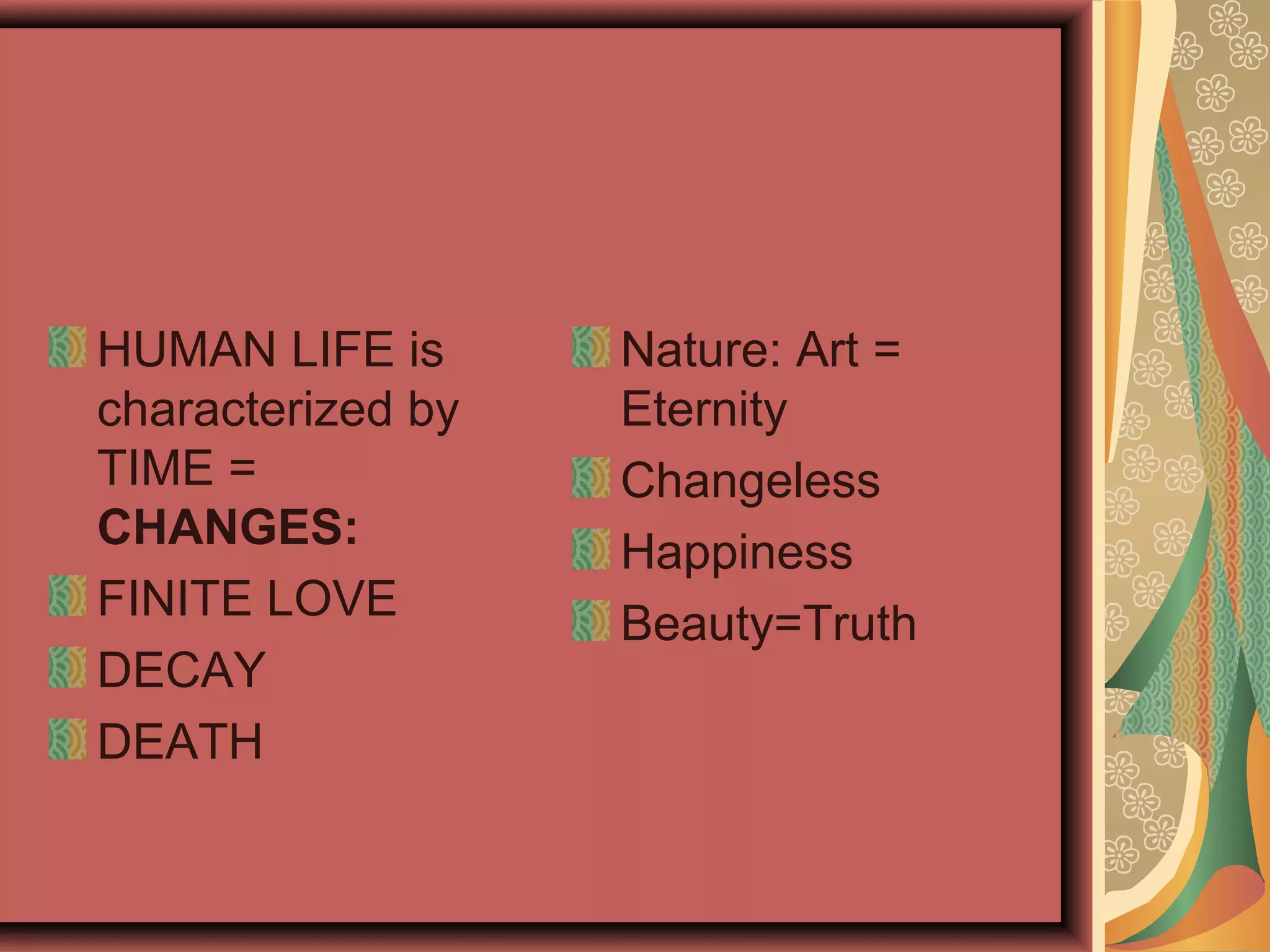 A Thing of Beauty XII | PPT