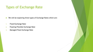 Import Export Procedure and Documentation Topic:- Currency Exchange ...