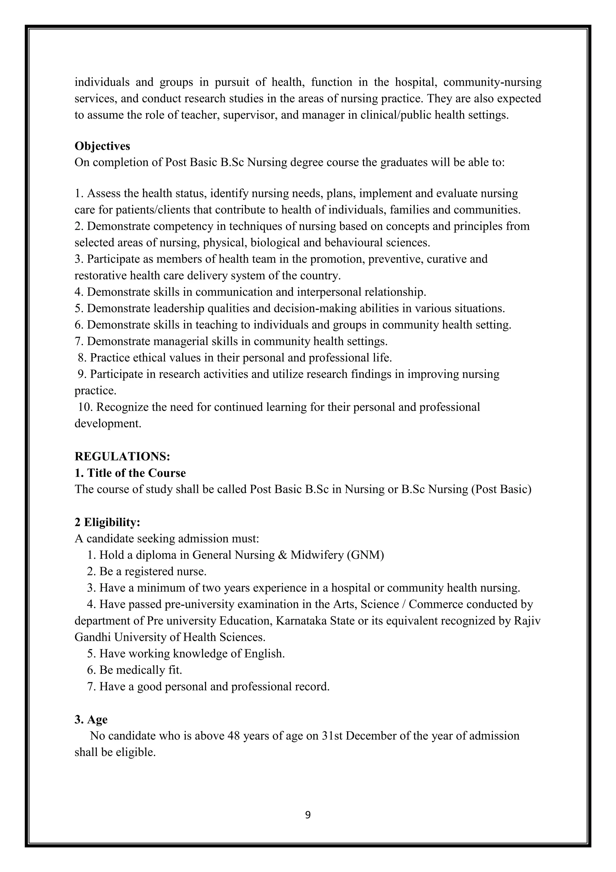 Principles to be Followed While Preparing Master Rotation Plan | DOCX