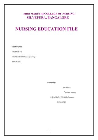 Principles to be Followed While Preparing Master Rotation Plan | DOCX