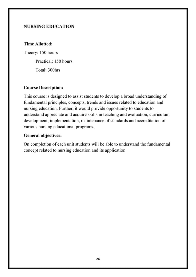 Principles to be Followed While Preparing Master Rotation Plan | DOCX