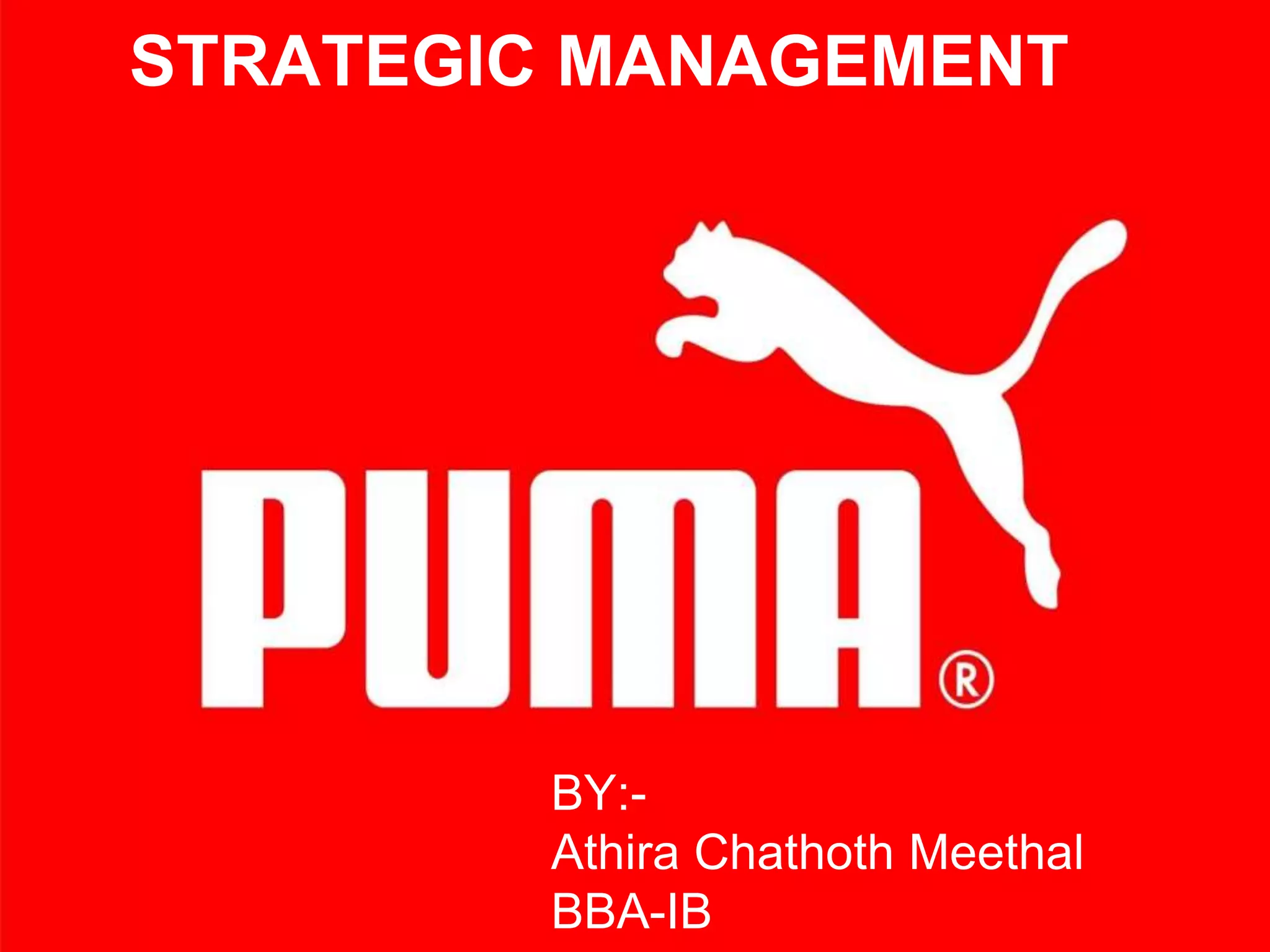 Puma Company Profile and its revenue | PPTX
