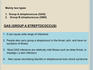 human diseases caused by bacteria strepto coccal diseases, | PPTX