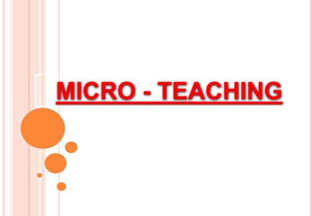 Athira thampan micro teaching | PPTX | Primary Education | Education