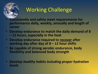 Heat Illness prevention, protection and recovery | PPT
