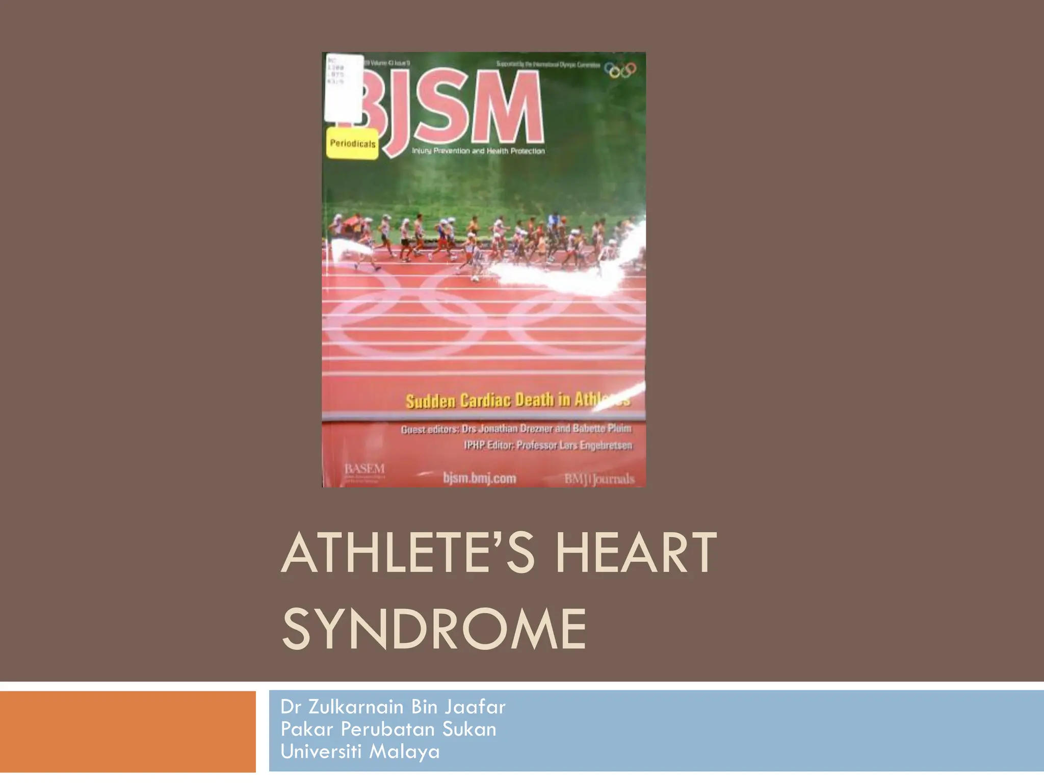 Athlete heart syndrome lecture slidessss | PDF