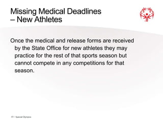 Athlete medical records powerpoint 2018 2019 | PPT