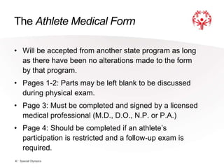 Athlete medical records powerpoint 2018 2019 | PPT