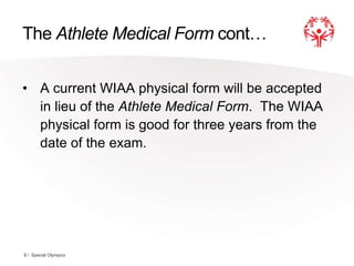 Athlete medical records powerpoint 2018 2019 | PPT