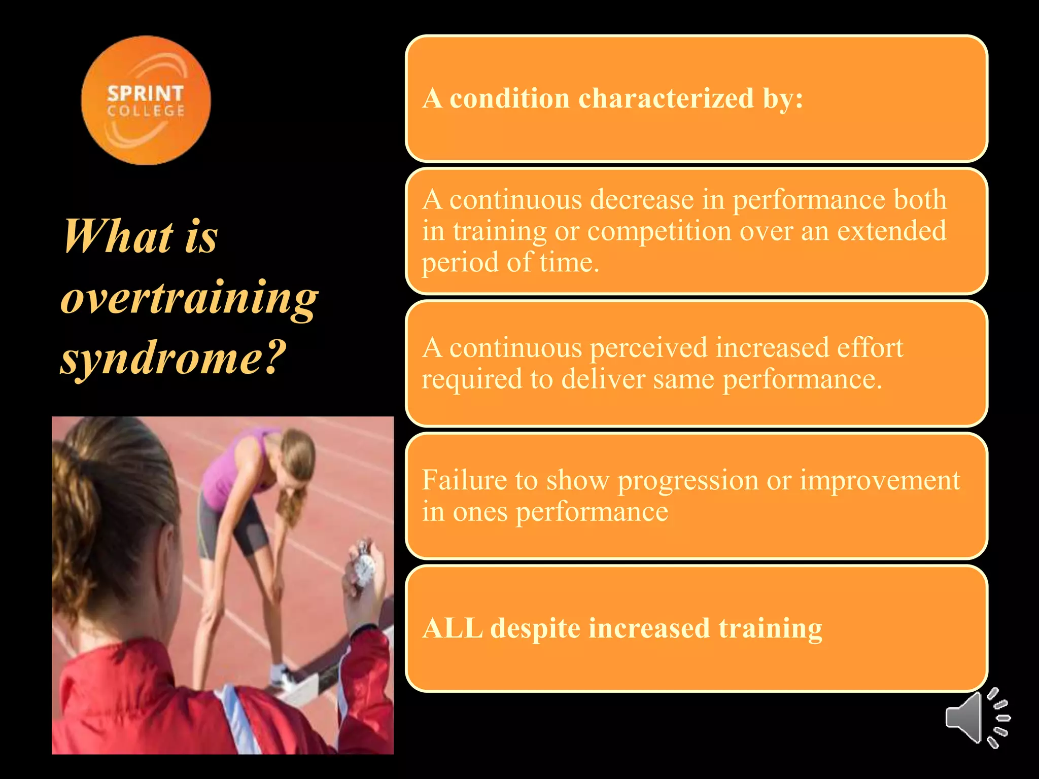 Athlete over training | PPT