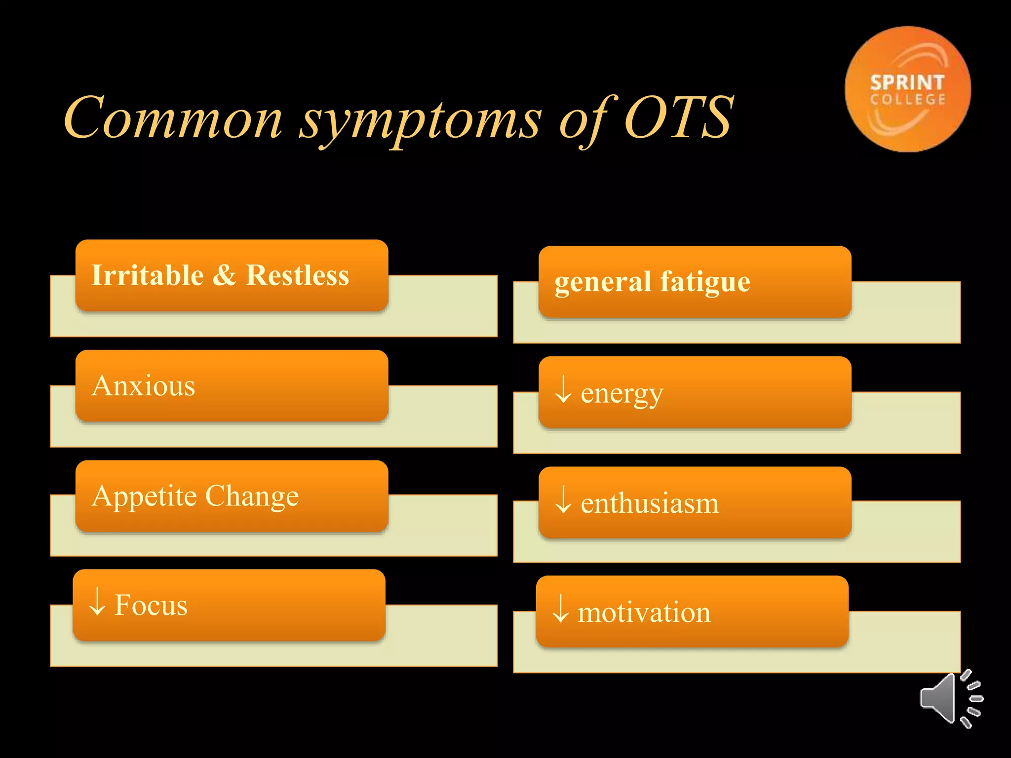 Athlete over training | PPTX