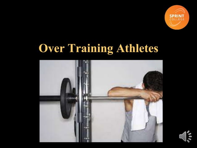 Athlete over training | PPT