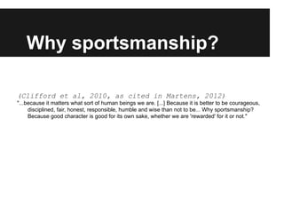 Athlete's code of character | PPT