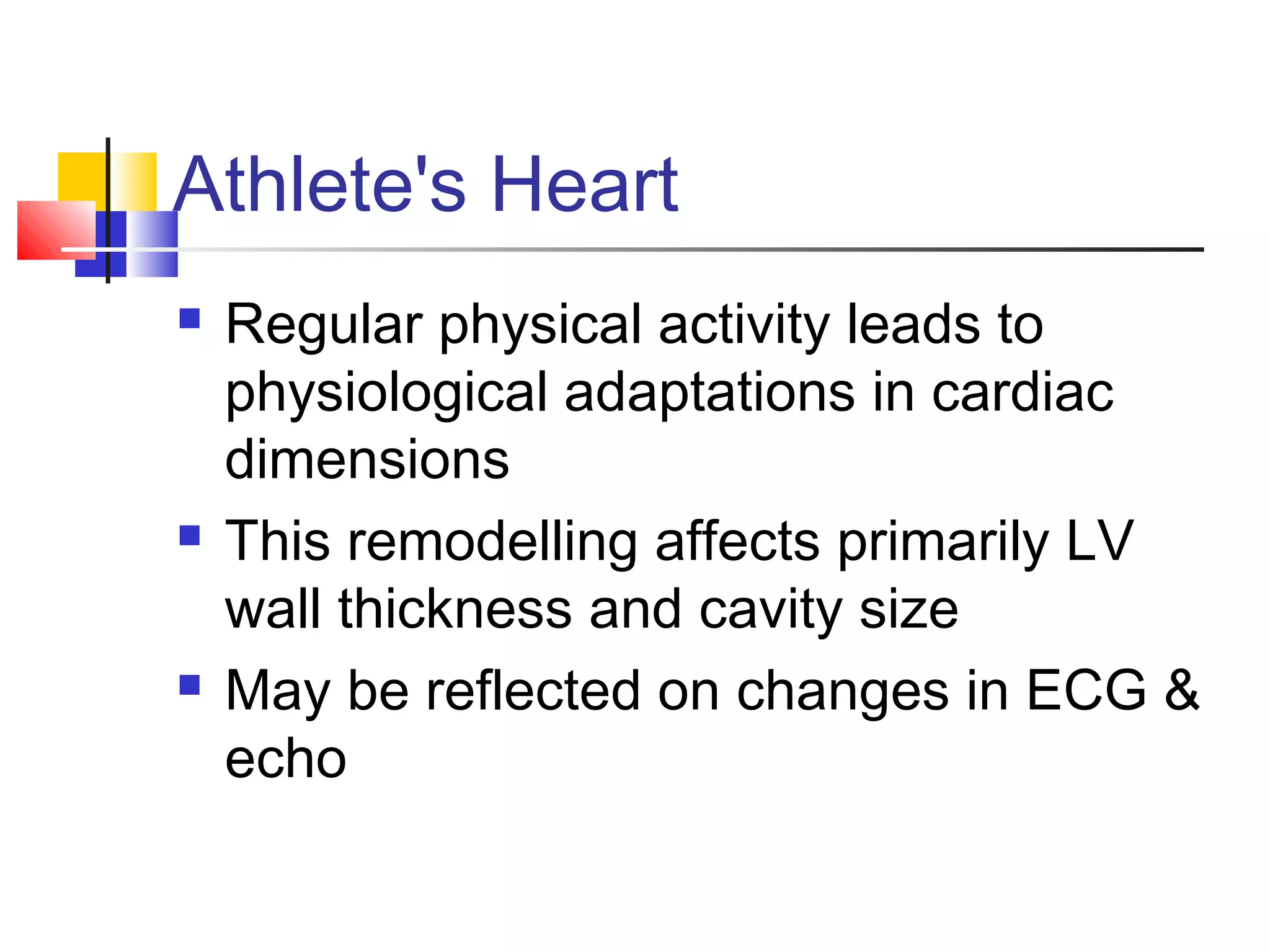 Athlete's Heart | PPT
