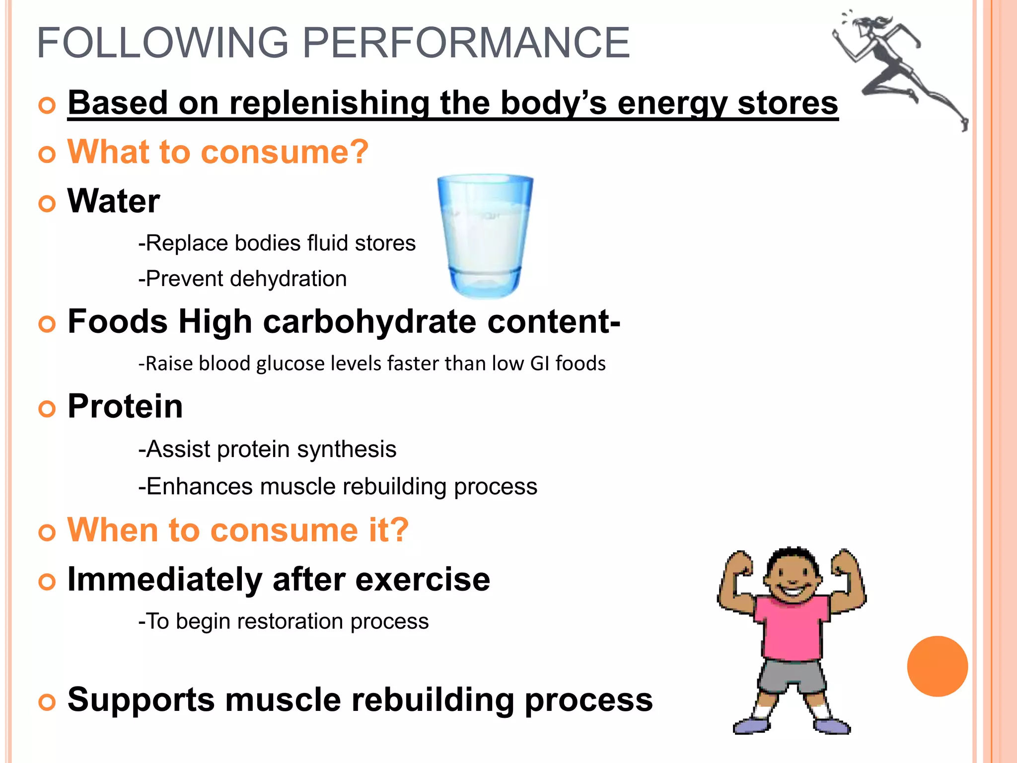 Athletes nutrition and optimum performance | PPTX