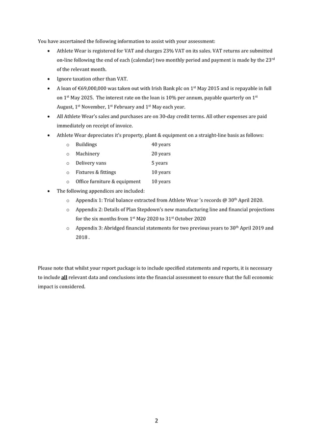 Athlete wear co case study (5) | PDF