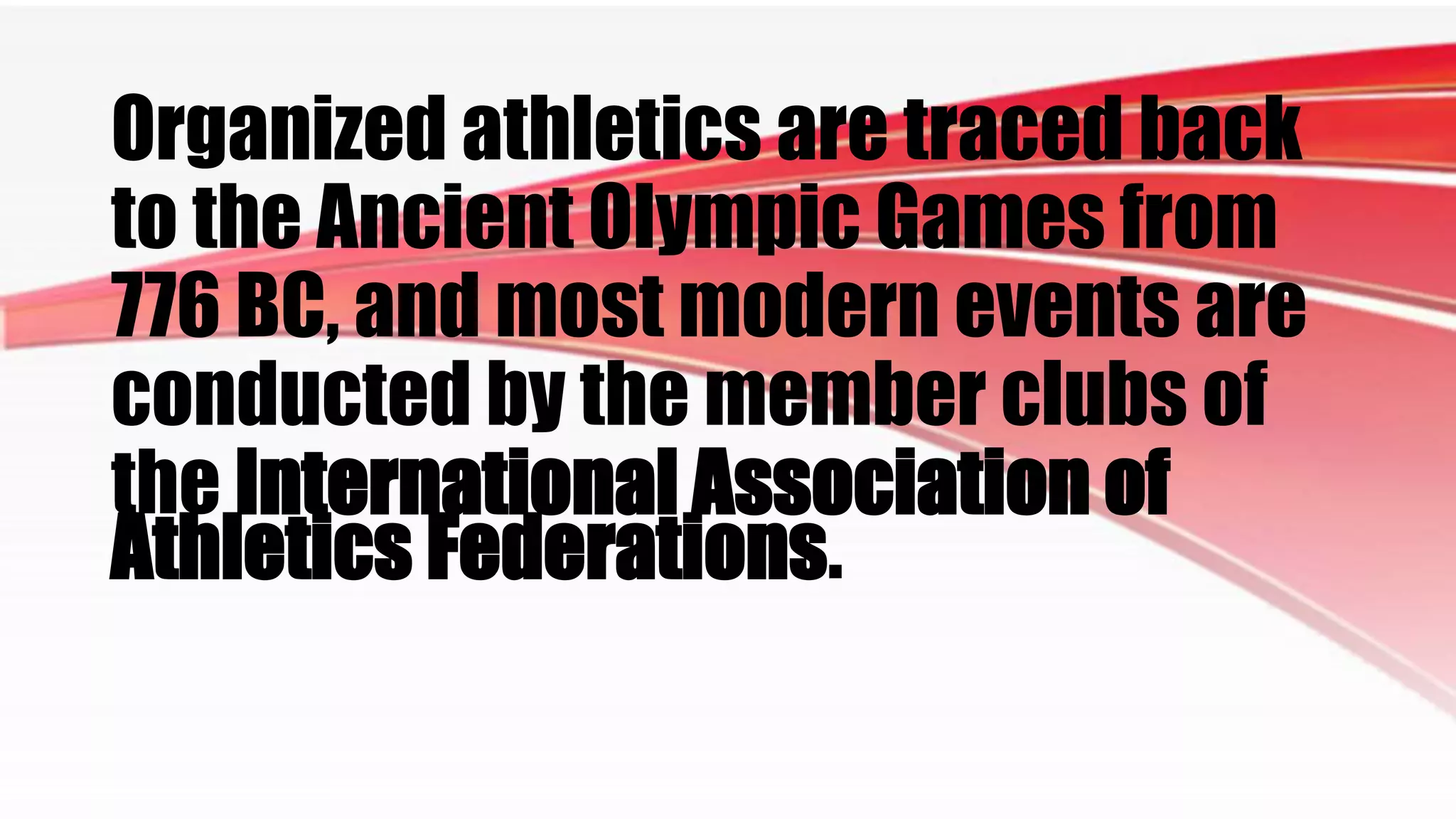 Athletics | PPT