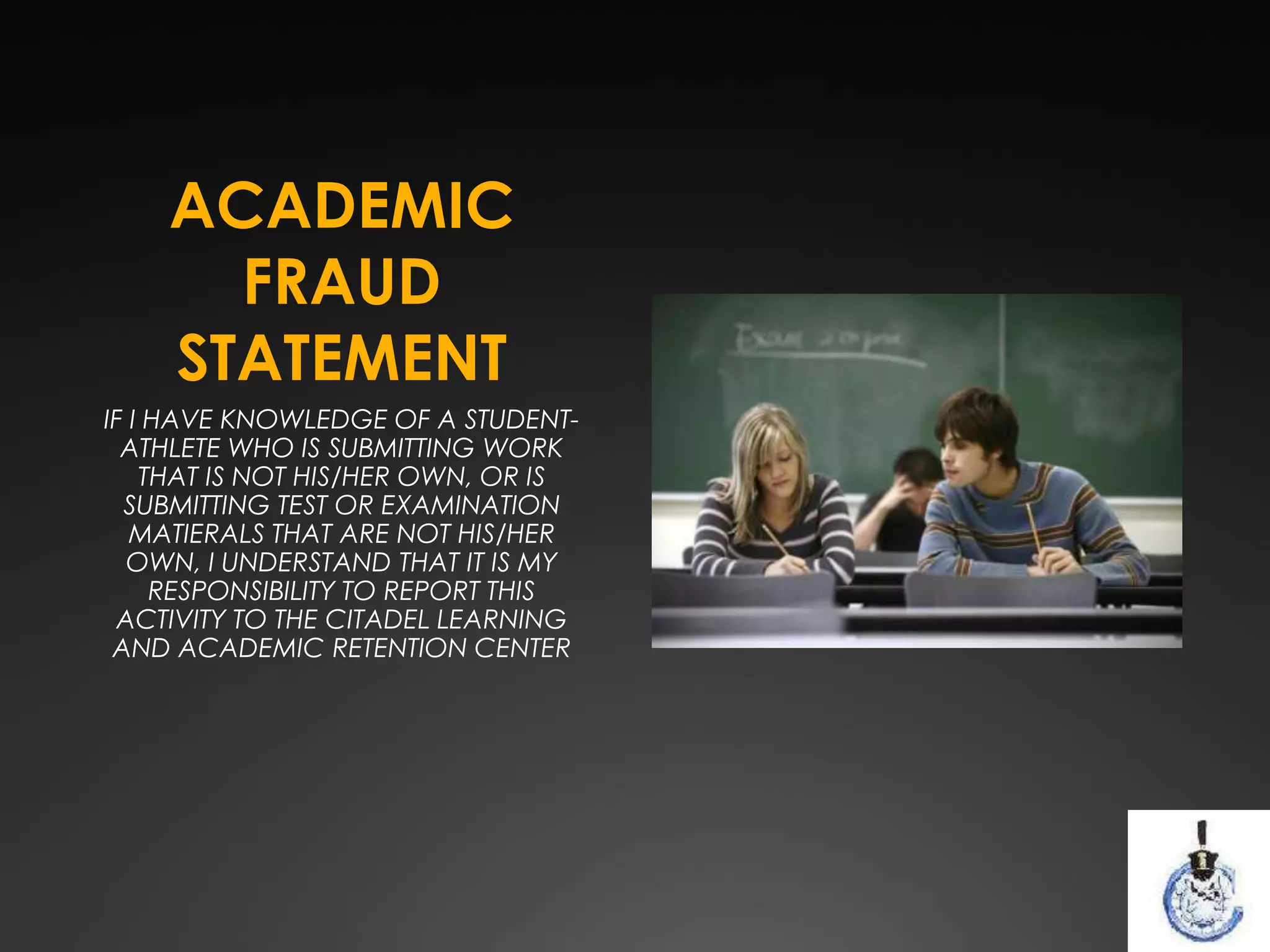 Athletic compliance presentation | PPTX