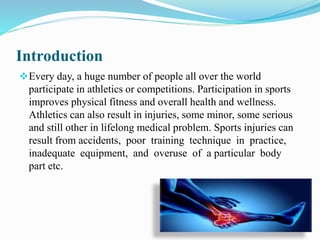 Athletic injuries | PPTX