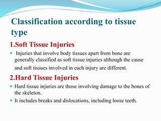 Athletic injuries | PPTX