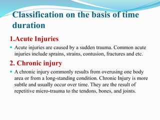 Athletic injuries | PPTX