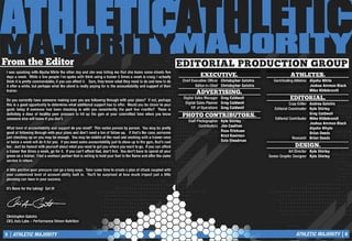 Athletic Majority Magazine 1 | PDF