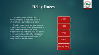 Athletics' Events | PPTX