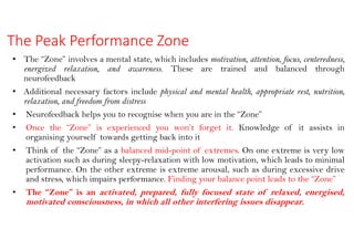Athletic peak performance training via neurofeedback | PPT