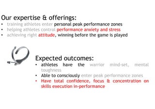 Athletic peak performance training via neurofeedback | PPT