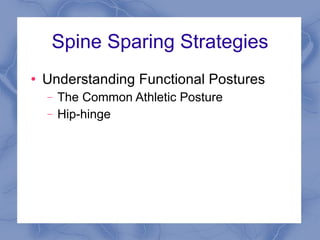Common Athletic Posture - Functional Postures | PPT
